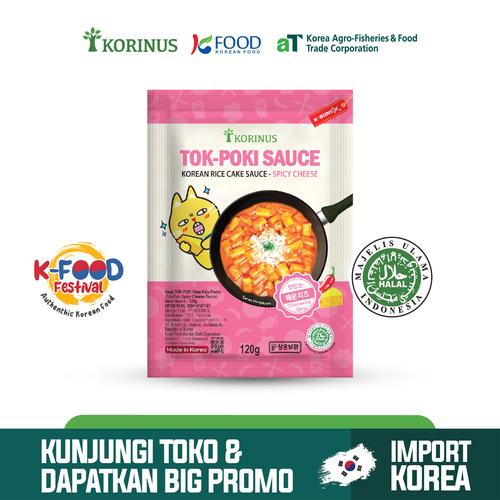 Promo K- Tokpoki Sauce Chesse/ Tteokbokki Sauce Rasa Keju 120g ...
