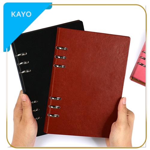 Jual 3K |buku agenda bahan kulit leader, buku memo kerja, note book ...