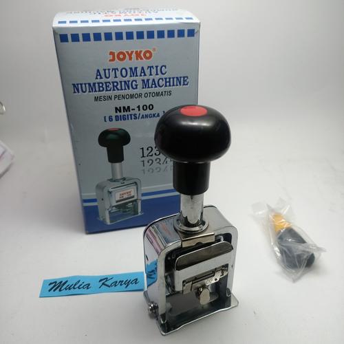 Jual Automatic Numbering 6 Digit Numerator Stempel Joyko - Jakarta ...