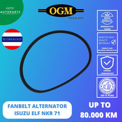 Jual V Belt / Fan Belt / Tali Kipas Alternator Isuzu Elf Nkr 71 OGM-3410 - Kota Semarang - Getz ...