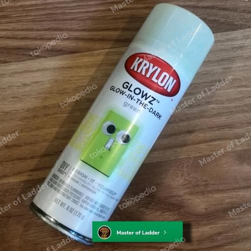 Jual Cat semprot Krylon Glow in the dark- Nyala Dalam Gelap Fosfor ...