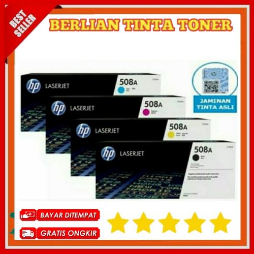Jual TONER HP LASERJET 508A COLOR BK,M,Y,C ORIGINAL - Biru - Jakarta ...