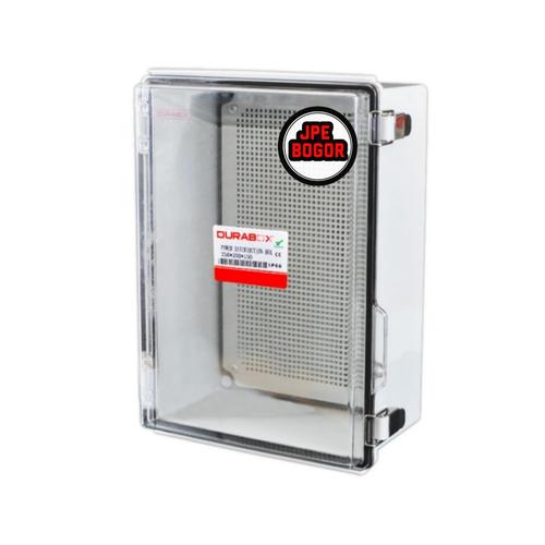 Jual Durabox Junction Box Panel Plastik 250x350x150 Cover Transparant ...