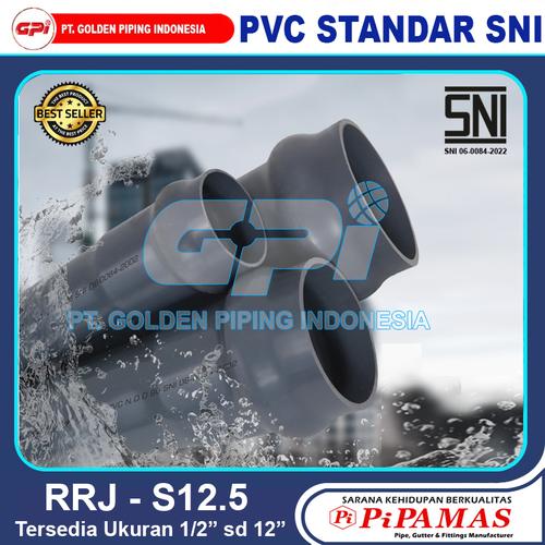 Jual Pipa PVC SNI S12,5 RRJ 2" sd 8" Merk Pipamas - 63mm (2") - Kab ...
