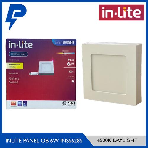 Jual INLITE Downlight LED Panel Outbow Kotak 6W INSS628S - 6500K PUTIH ...