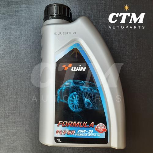Jual WIN Formula Super Premium Motor Oil SAE 20W-50 API SG/CD 1Liter ...