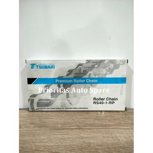 Jual TSUBAKI RS40-1-RP ROLLER CHAIN RS-40-1 (10FT/BOX) - Kota Tanjung ...