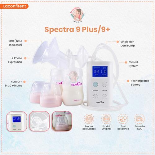 Jual Pompa Asi Elektrik Rental Spectra 9+ Plus Rechargeable Breast Pump ...