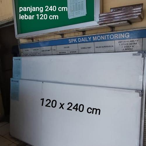 Jual Whiteboard sekolah 120 x 240 papan tulis kantor 240 x 120 cm - Kab ...