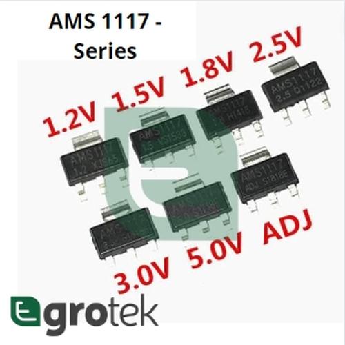 Jual AMS1117 Voltage Regulator SOT-223 5V 3.3V 1.8V 1.2V AMS 1117 - 1.2 - Kab. Banyumas ...