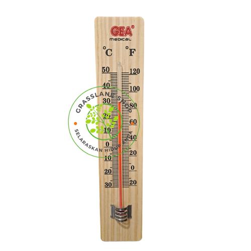 Jual Termometer Thermometer Ruang Ruangan Kayu GEA - Jakarta Barat ...