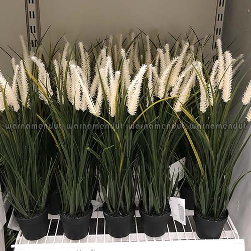 Jual Tanaman artificial rumput ilalang dlm pot tinggi 52cm WMO IK393 ...