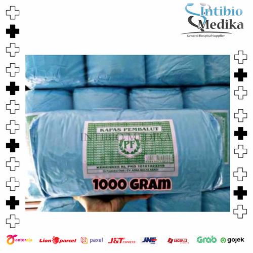 Jual Kapas Medis Pembalut 1kg (1000gram) - Jakarta Utara - Intibio ...