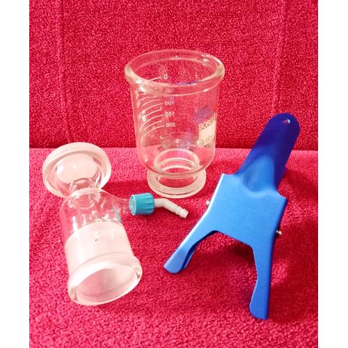 Jual Part for Vacuum Filtration Glass Funnel, Clamp Holder dan Filter ...