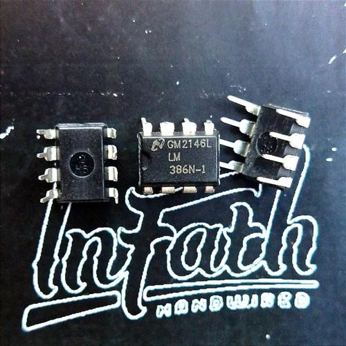 Jual InFath - LM386 low power mini amplifier LM386N LM386L LM386N-1 ...