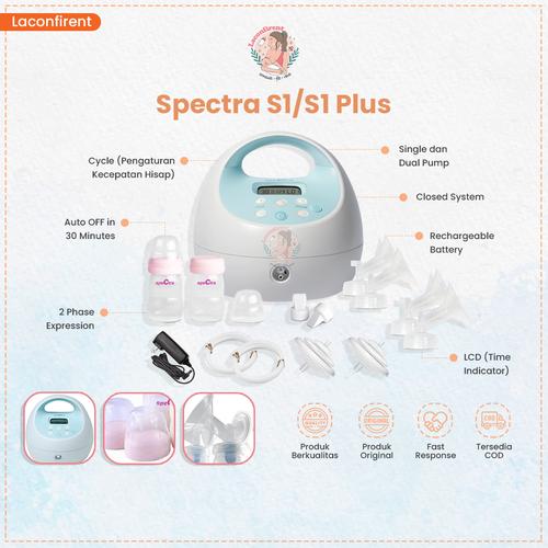 Jual Pompa Asi Elektrik Rental Spectra S1+ Plus Pumping Double Breast ...