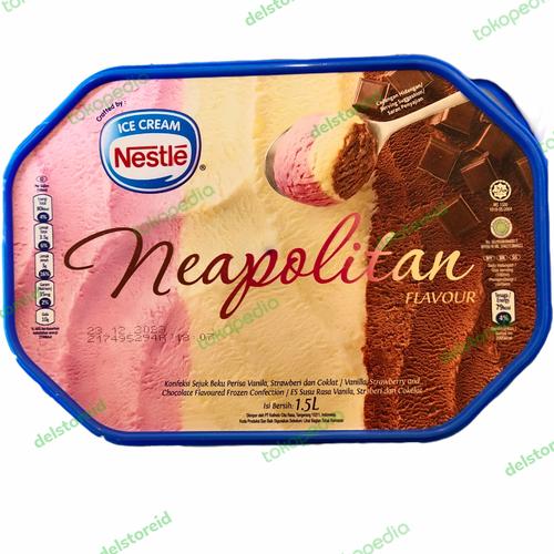 Jual Nestle ice cream neapolitan flavour 1.5 liter - Jakarta Barat ...