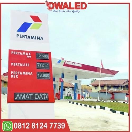 Jual Running text Totem SPBU Pertamina - Kota Tangerang - DWALED ...