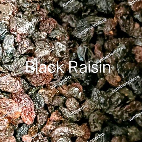 Jual black raisin 1kg/kismis hitam/buah kismis kering - 100 gram - Kota ...
