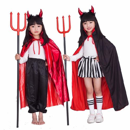 Promo Kostum Drakula Jubah Merah Bando Devil Gold Cloak Dracula ...