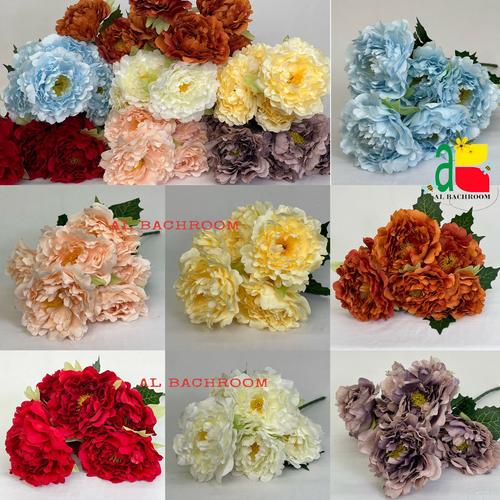 Promo BUNGA ARTIFICIAL CAMELIA 7 CABANG B8079 BUNGA PLASTIK DEKORASI ...