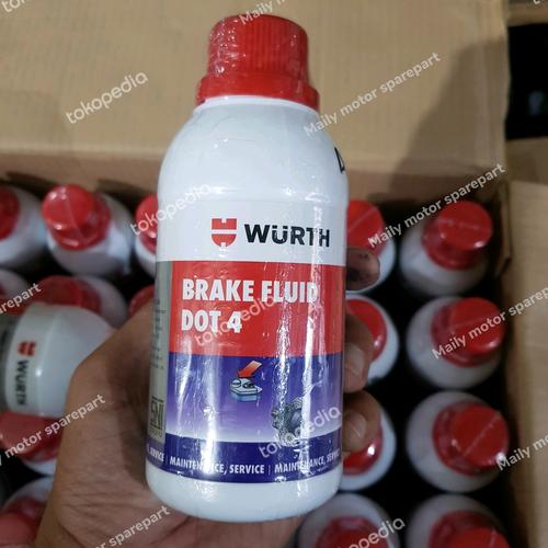 Jual Minyak Rem wurth Dot 4/Brake Fluid Made in germany.. - Kota Padang ...