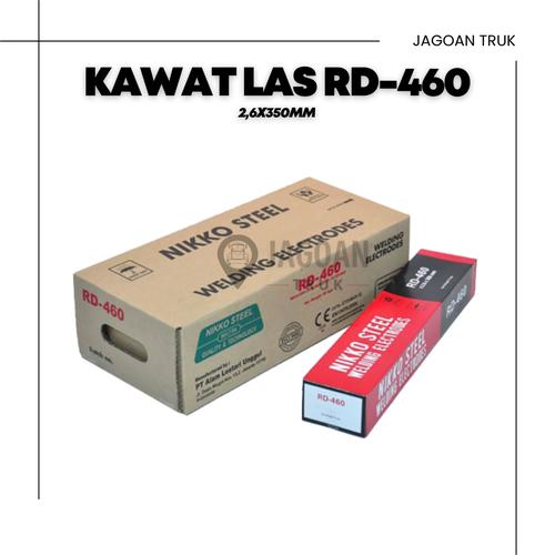 Jual Kawat Las Electrodes Baja/Kawat Las RD-460 2.6mm(1kg) Nikko Steel ...