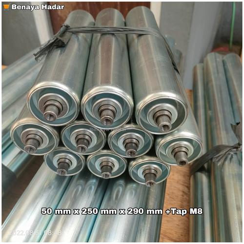 Jual Gravity Roller Conveyor 50 mm x 250 mm x 290 mm + Tap M8 Roller As ...