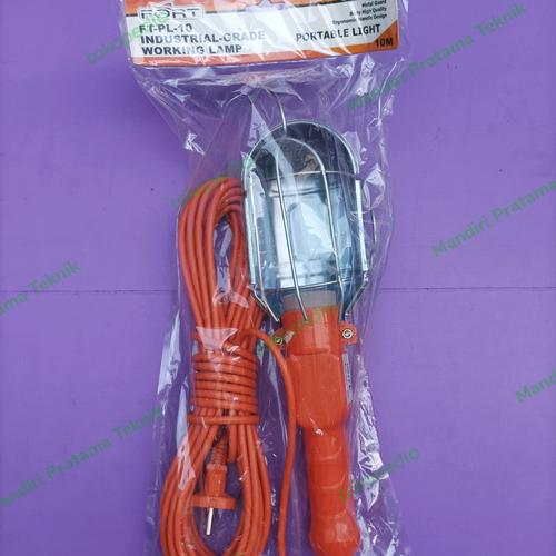 Jual Lampu kerja gantung 10 meter/ Portabel Hand Lamp 10M - Kota ...
