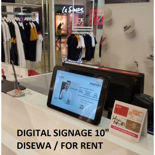 Jual For Rent: Digital Signage / Tab 10" (Colok Listrik, Kuat 24 Jam ...
