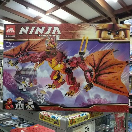 Jual mainan balok brick 60080 ninja naga fire dragon 71753 - MG502 ...