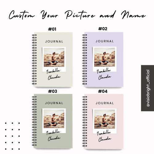 Jual Visio Bright Custom Notebook/Custom Foto/Planner/Gift A5/A6 Hard ...