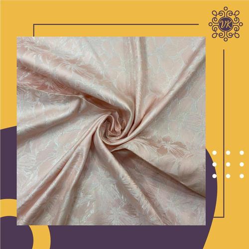 Jual Kain Jacquard Motif Kembang Besar warna Baby Pink - Jakarta ...