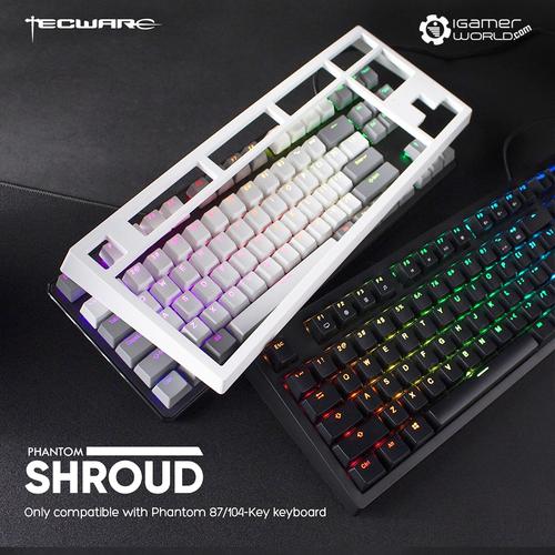 Jual Tecware Phantom Shroud Classic Magnetic Keyboard Cover - TKL ...