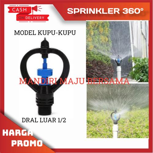 Jual SPRINKLE / SPRINKLER TAMAN MODEL KUPU /BUTTERFLY BULAT DRAT LUAR 1 ...