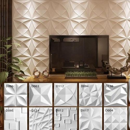 Promo Wallpanel Dinding Wallpaper 3D Timbul Bahan PVC Tebal Anti Air ...