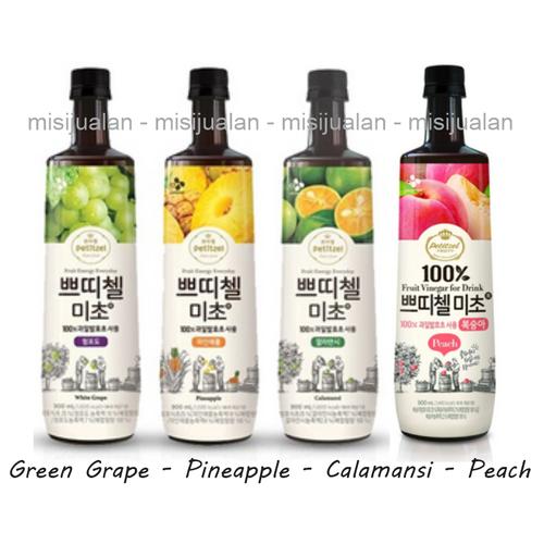 Jual Petitzel Micho Fruit Vinegar Drink Konsentrat Minuman Buah 900ml ...