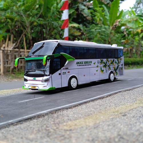 Jual Miniatur Bus AKAS GREEN body Laksana SR2 - Kab. Purbalingga - SE ...