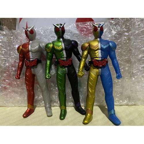 Jual Kamen rider double mini sofubi rare cyclone joker luna trigger ...