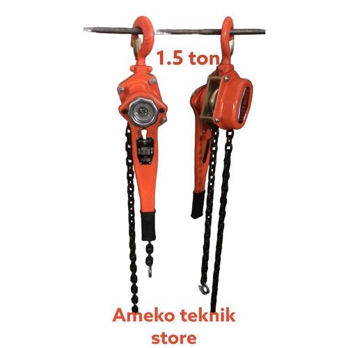 Jual Lever Block 1.5ton x 3 meter / Lever Hoist 1.5 Ton x 3 Meter - 3 ...