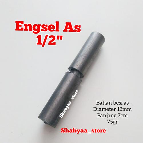 Jual Engsel Bubut As 1/2 inch ornamen aksesoris asesoris pagar besi ...