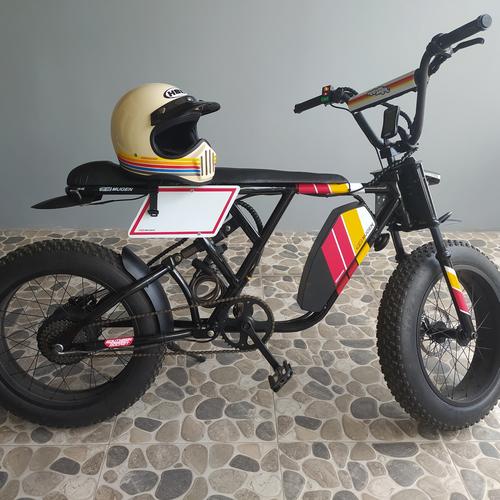 Jual Electric Bike Switch Cross One Black | Super73 Clone Custom - Kota ...