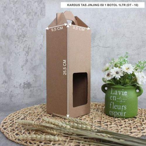 Jual Kardus Jinjing Kotak Packaging Kemasan Box Botol 1 l Dus Botol 1 ...