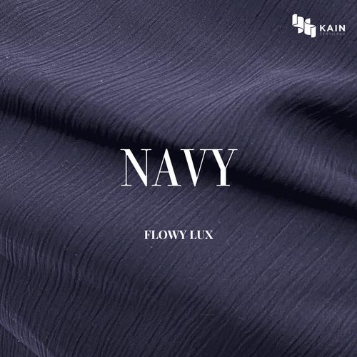 Jual Bahan Kain Flowy Lux per 0,5 meter - Navy - Kota Bandung - Kain ...