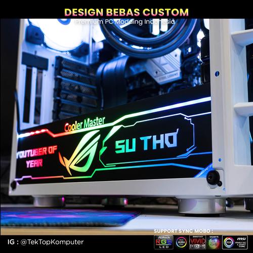 Jual Custom PSU Cover Led ARGB 3pin Cover Bagian Samping Saja - Request ...