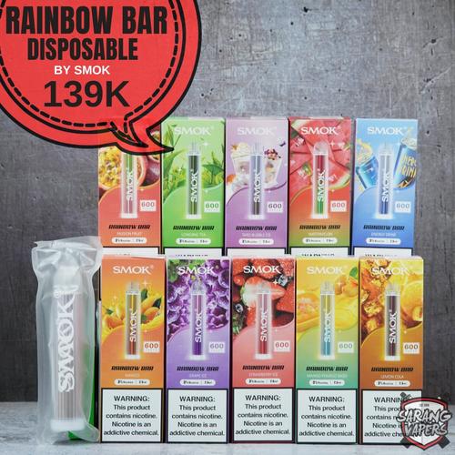 Jual SMOK RAINBOW BAR DISPOSABLE POD BY SMOK - ENERGY DRINK - Jakarta ...