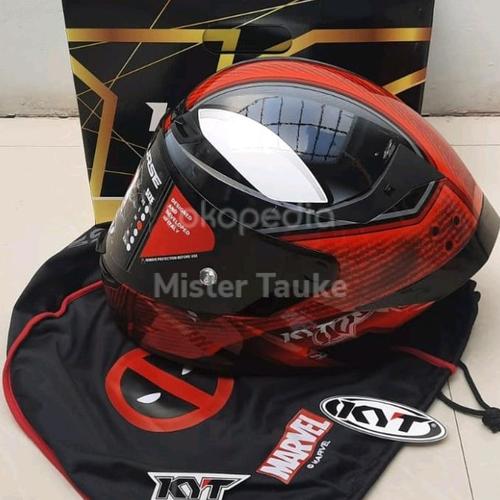 Jual HELM KYT TT COURSE MARVEL DEADPOOL LIMITED EDITION UYYU65456Y - M - Jakarta Selatan - Toko ...