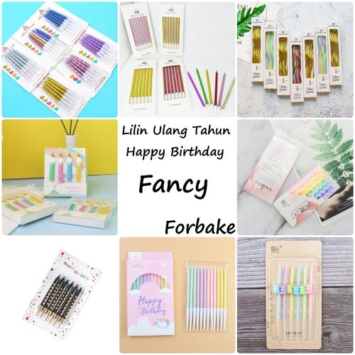 Jual Lilin Ulang Tahun Ultah Candle Happy Birthday Ulir Spiral Swirl ...