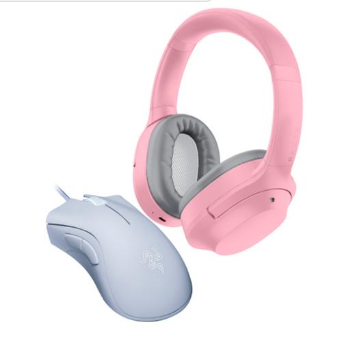 Jual Razer Deathadder Essential White + Razer Opus X Quartz Bundle ...