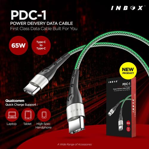 Jual INBOX PDC-1 Type C to Type C Data Cable 65W Kabel Data Fast ...